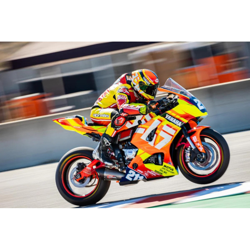 R7 22-23 / MT-07 17-23 YOSHIMURA RACE AT2 STAINLESS FULL EXHAUST