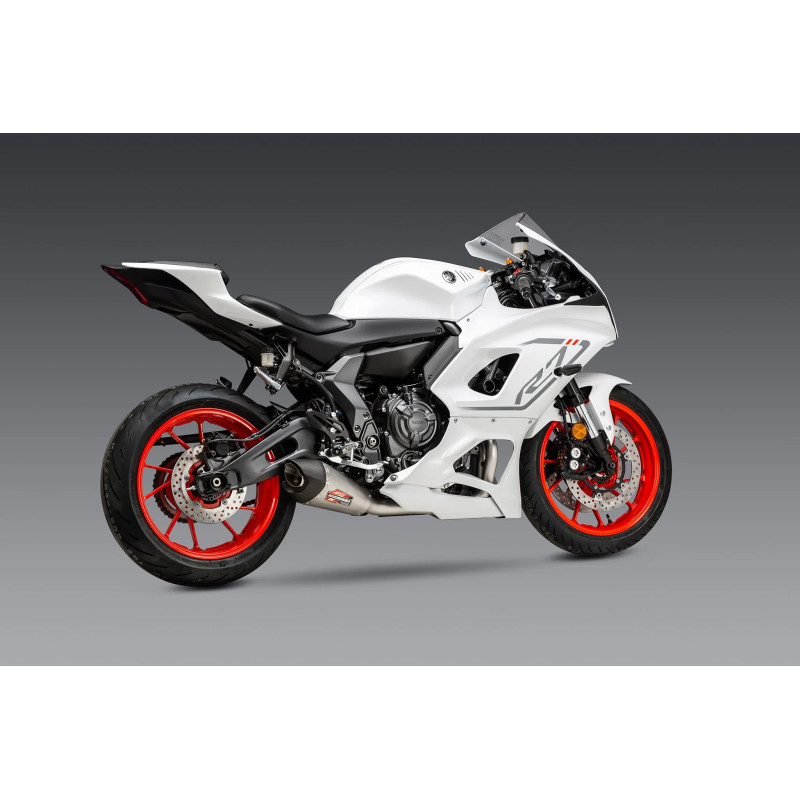 R7 22-23 / MT-07 17-23 YOSHIMURA RACE AT2 STAINLESS FULL EXHAUST