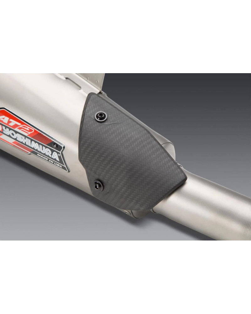 STREET TRIPLE 765 YOSHIMURA AT2 STAINLESS SLIP-ON EXHAUST|Euro Racing