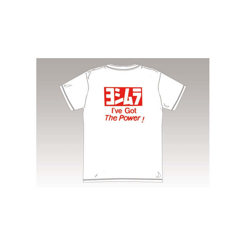 T-shirt ufficiale Yoshimura Japan Bianca | Euro Racing