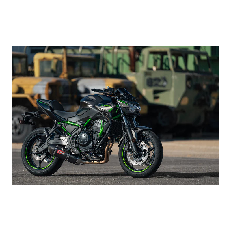 YOSHIMURA | AT2 Stainless full exhaust, w/ carbon fiber muffler for ...