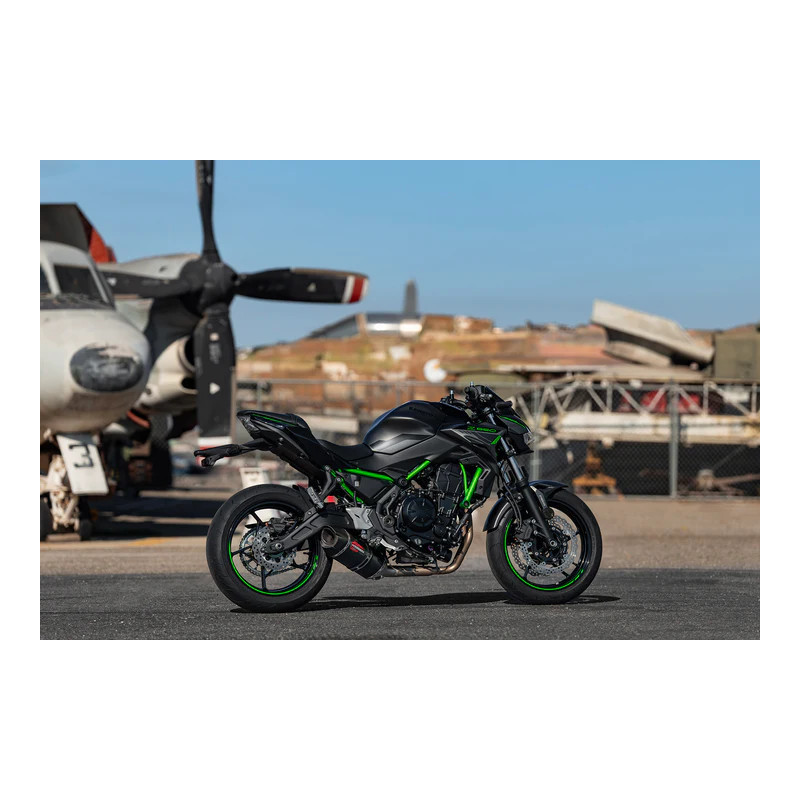 YOSHIMURA | AT2 Stainless full exhaust, w/ carbon fiber muffler for ...