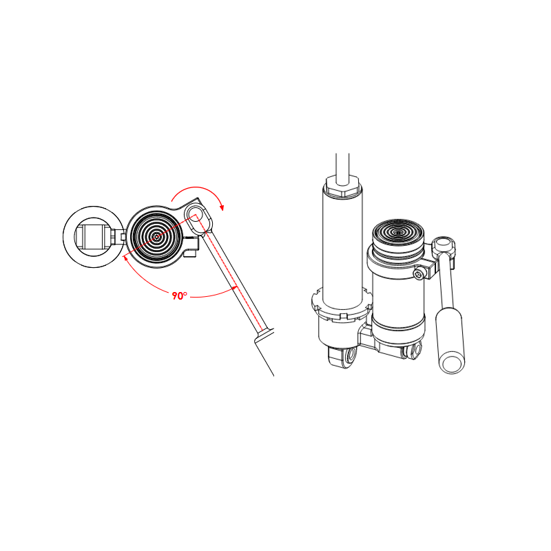 K-TECH | Shock Absorber 40mm Bladder Tool