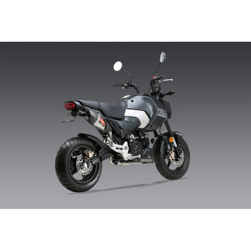 YOSHIMURA | RS-9T Stainless high mount full exhaust for HONDA GROM 2022 ...