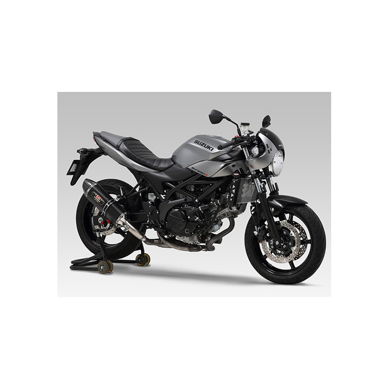 YOSHIMURA | R-77J Slip-on exhaust JMCA for SUZUKI SV650 / SV650X 2016-2019