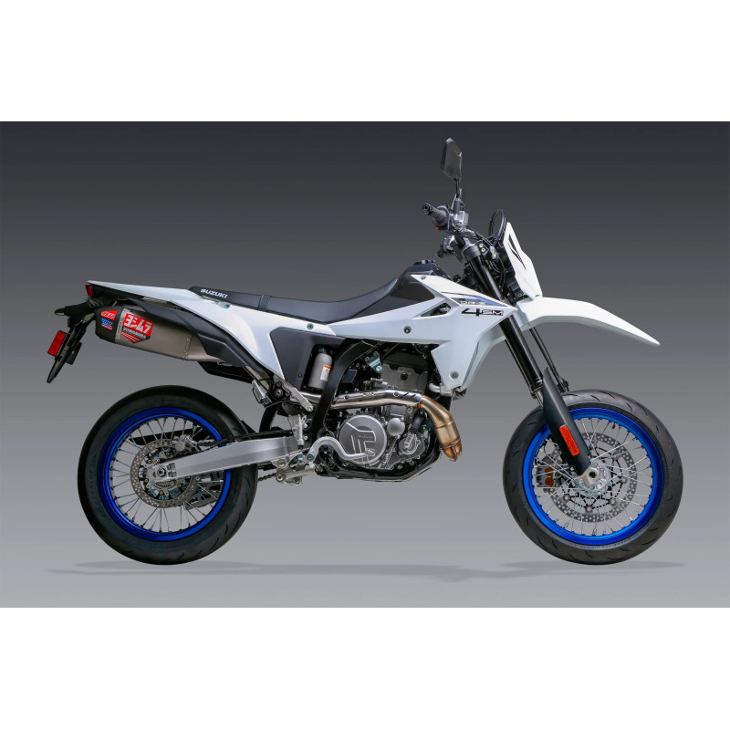YOSHIMURA | RS-12 Stainless Slip-On for Suzuki DR-Z4 S / SM 2025
