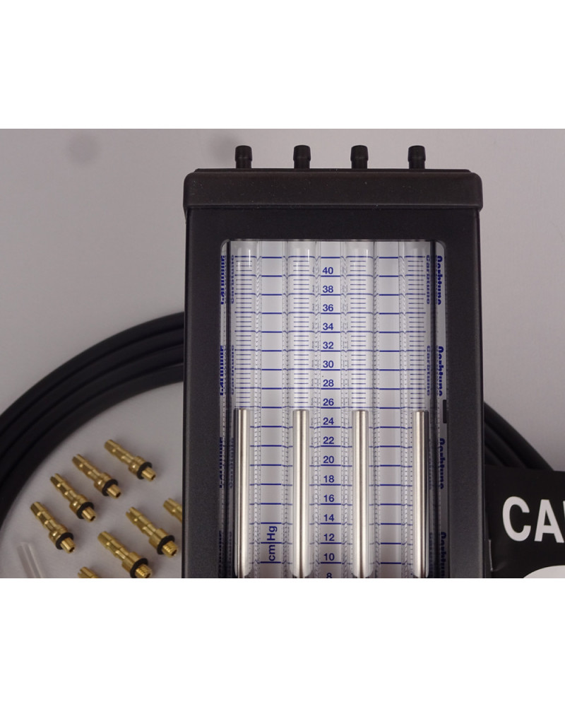 CARBTUNE PRO VACUUM GAUGE FOR ENGINES UP TO 4 CYLINDERS | Euro Racing